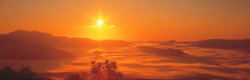 Sunrise Over Mt Taisetsu National Park Wall Mural - Murals Your Way