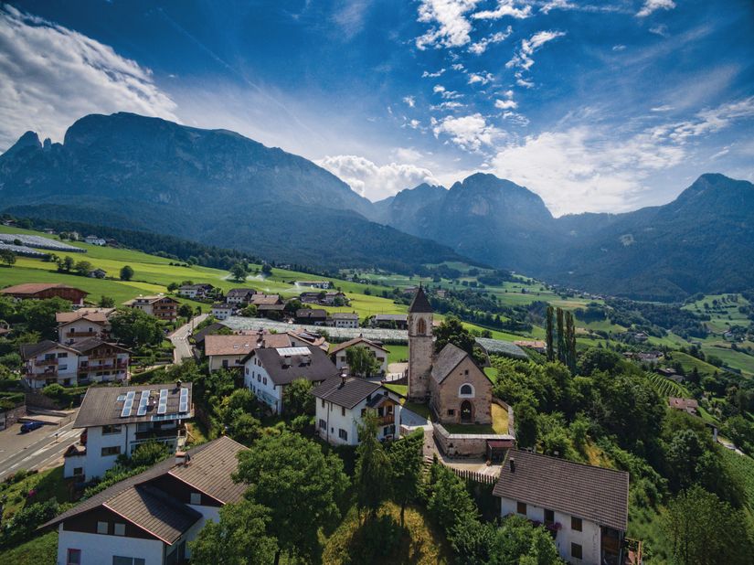 The Little Church in Vols Mural - Murals Your Way