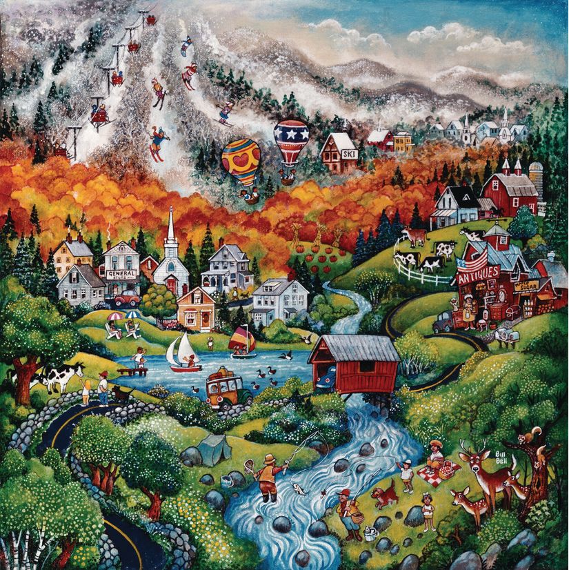 Country Spring Wallpaper Mural - Murals Your Way