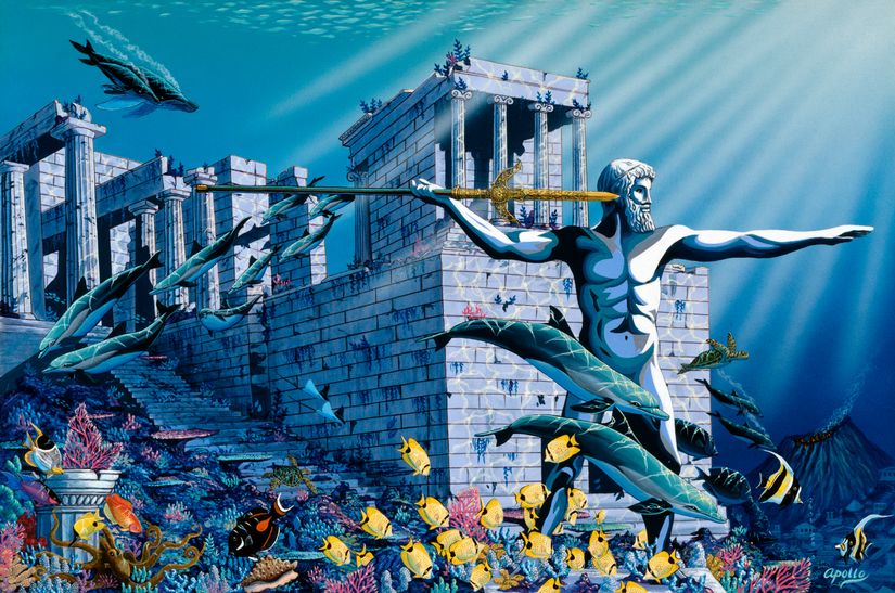 Guardian Of The Sea Mural - Apollo - Murals Your Way