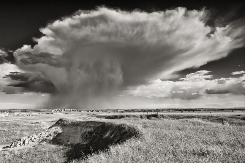 Prairie Storm, South Dakota Mural Wallpaper - Murals Your Way