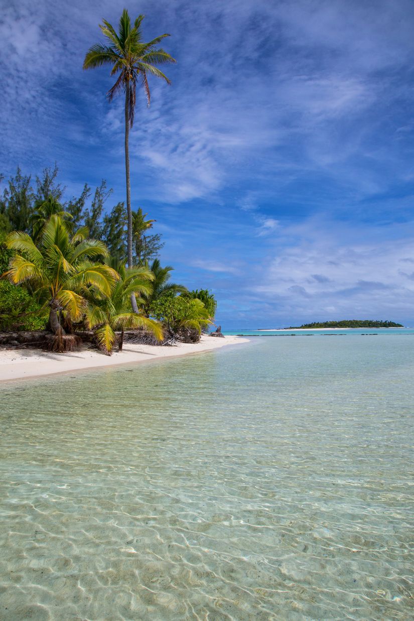 Aitutaki Lagoon, Cook Islands Wallpaper Mural - Murals Your Way