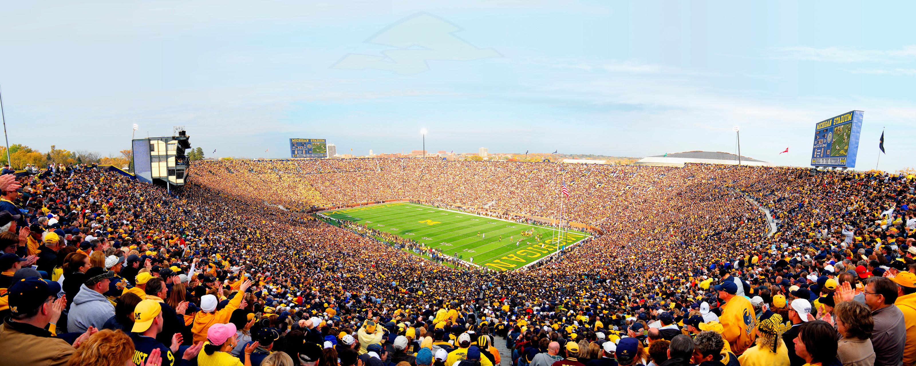 Michigan Vs. Iowa Mural by Craig B. Mitchell - Murals Your Way