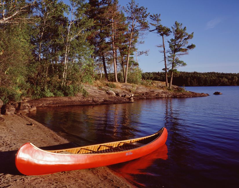 Canoe III Wall Mural - Murals Your Way