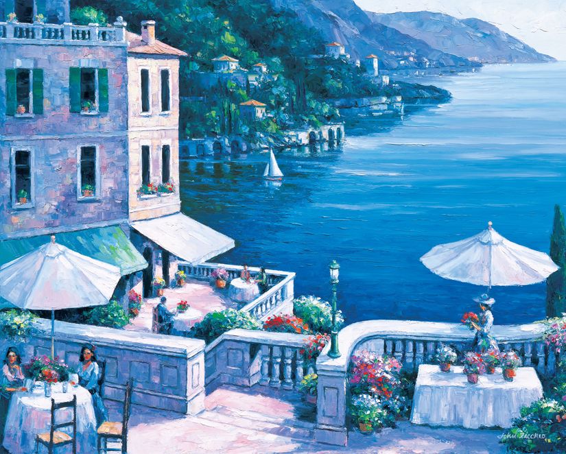 Timeless Splendor Mural - John Zaccheo - Murals Your Way