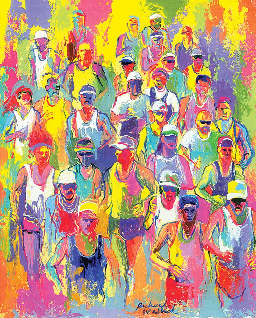 Marathon Wall Mural - Murals Your Way