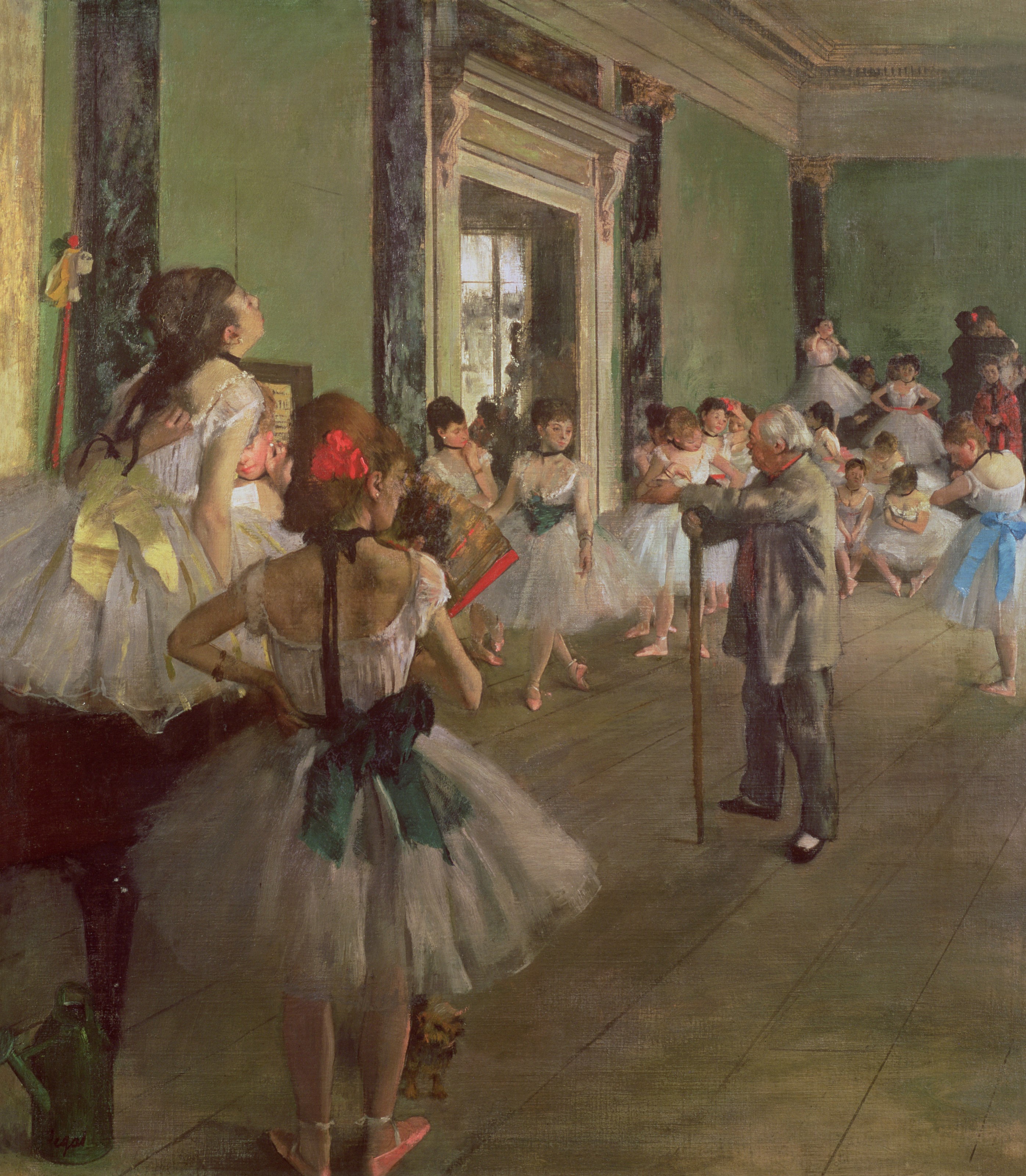 The Dancing Class Wall Mural By Degas - Murals Your Way