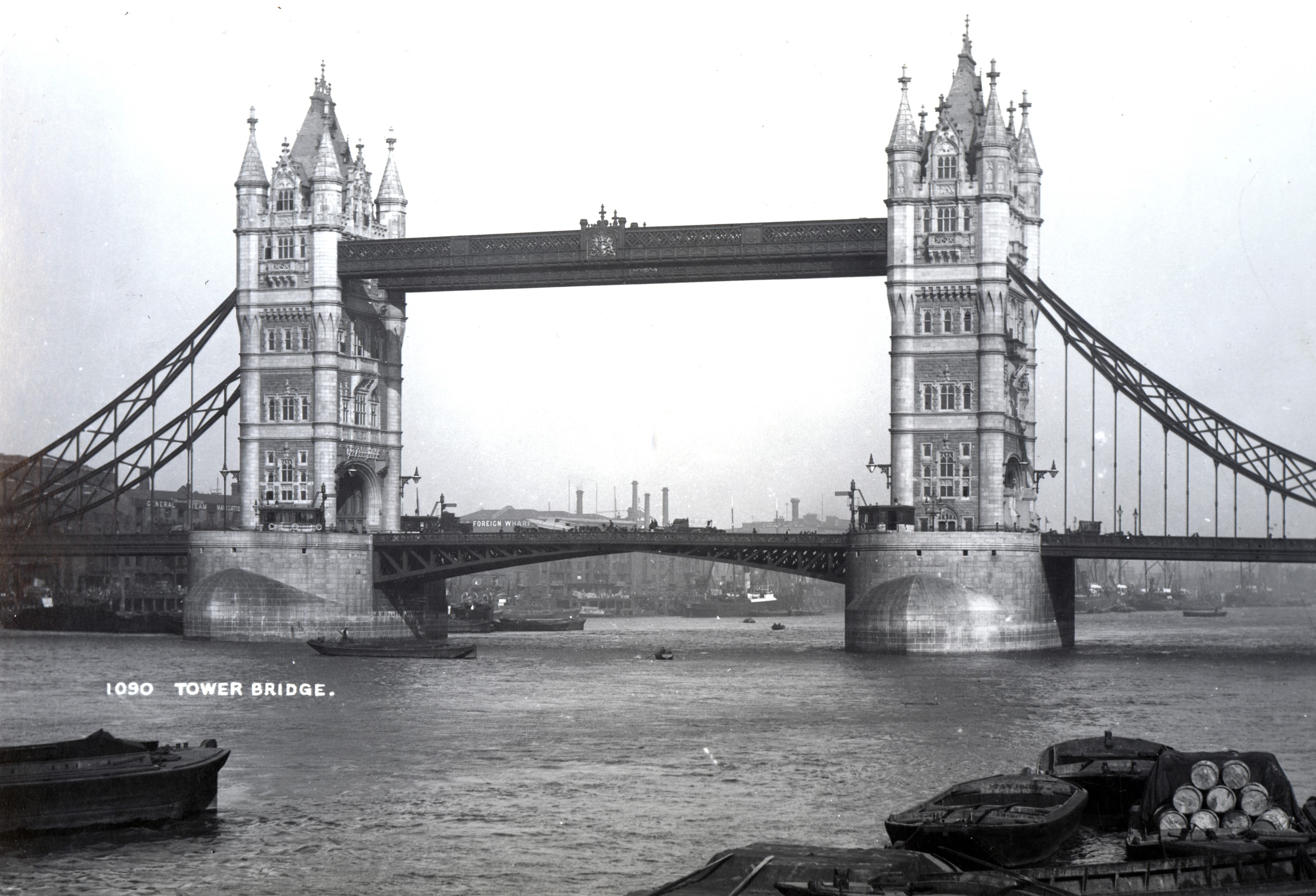 View of Tower Bridge Wall Mural - Murals Your Way