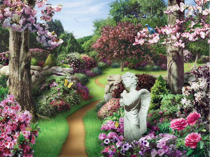 Angels Embrace Mural - Alan Giana - Murals Your Way