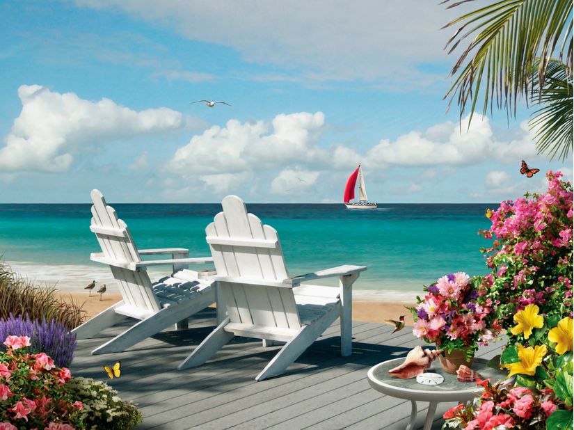 In The Sunshine Mural - Alan Giana - Murals Your Way