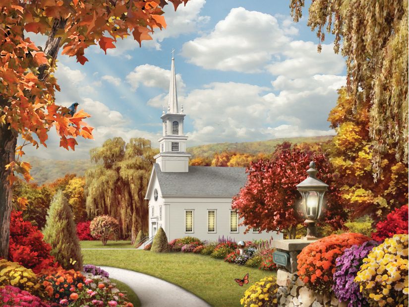 Inspiration - Fall Mural - Alan Giana - Murals Your Way