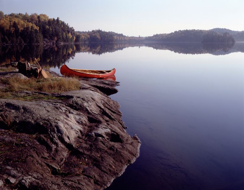 Canoe II Wall Mural - Murals Your Way