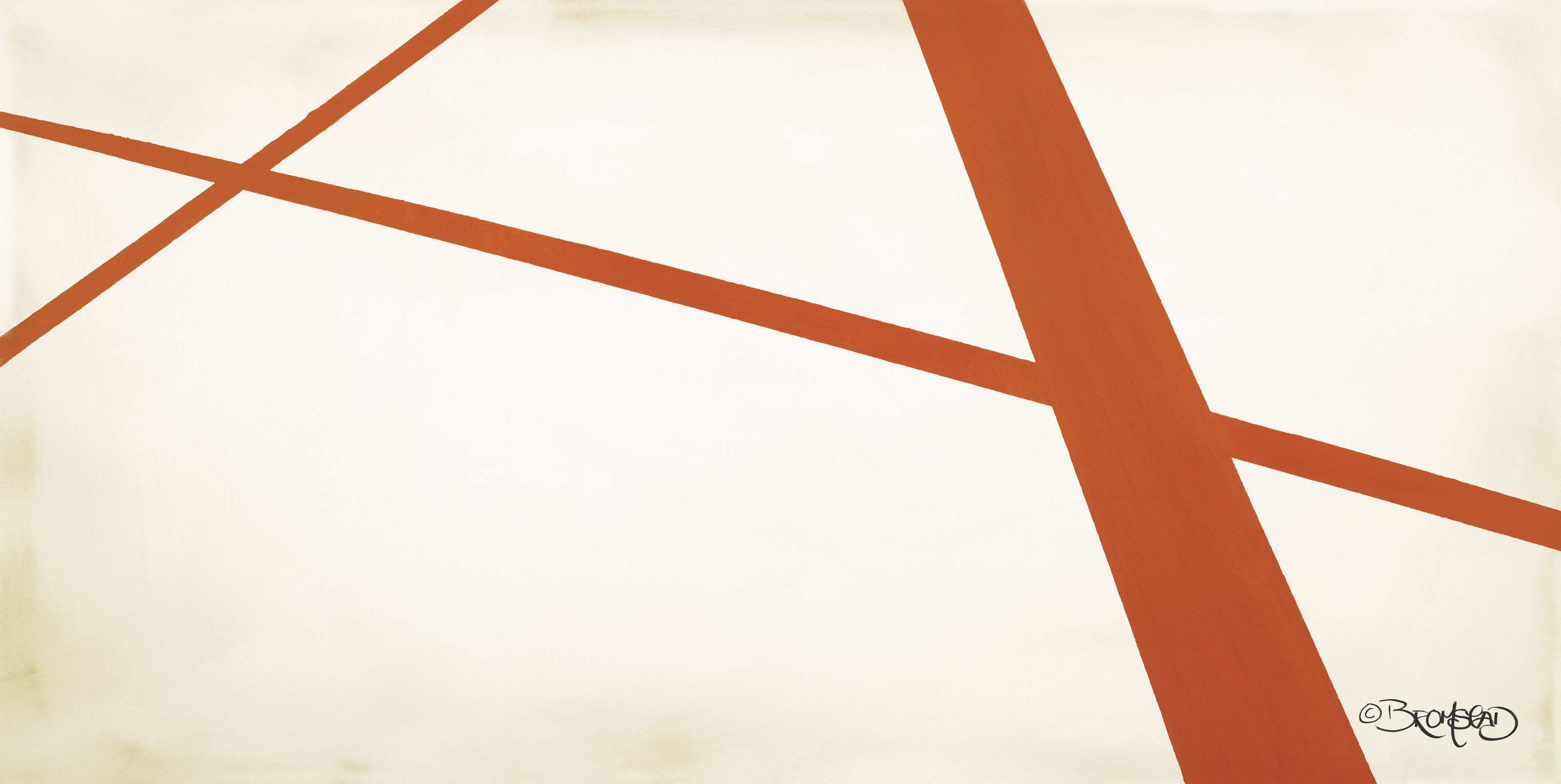 A Line Runs Through It Mural - Murals Your Way