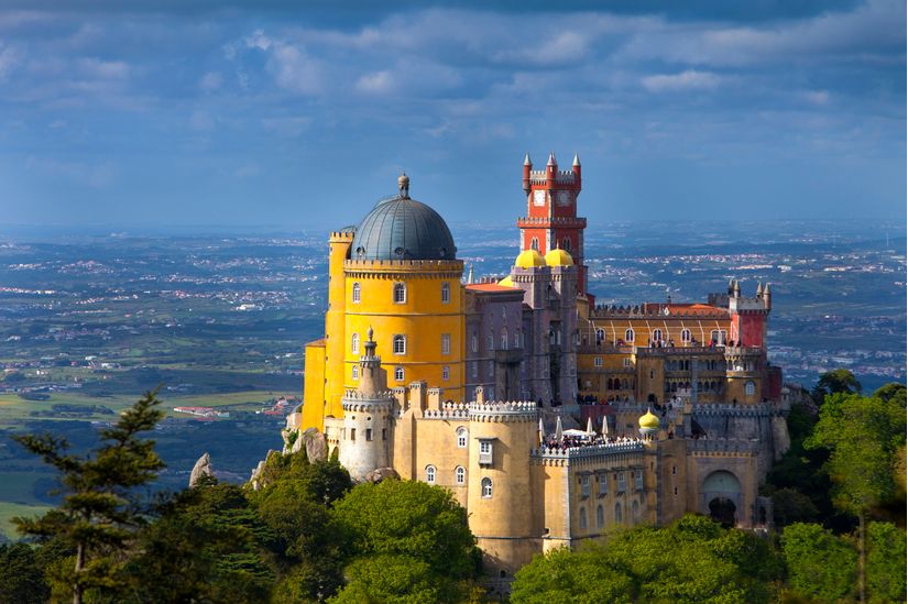 Pena Palace, Sintra, Portugal Mural - Murals Your Way