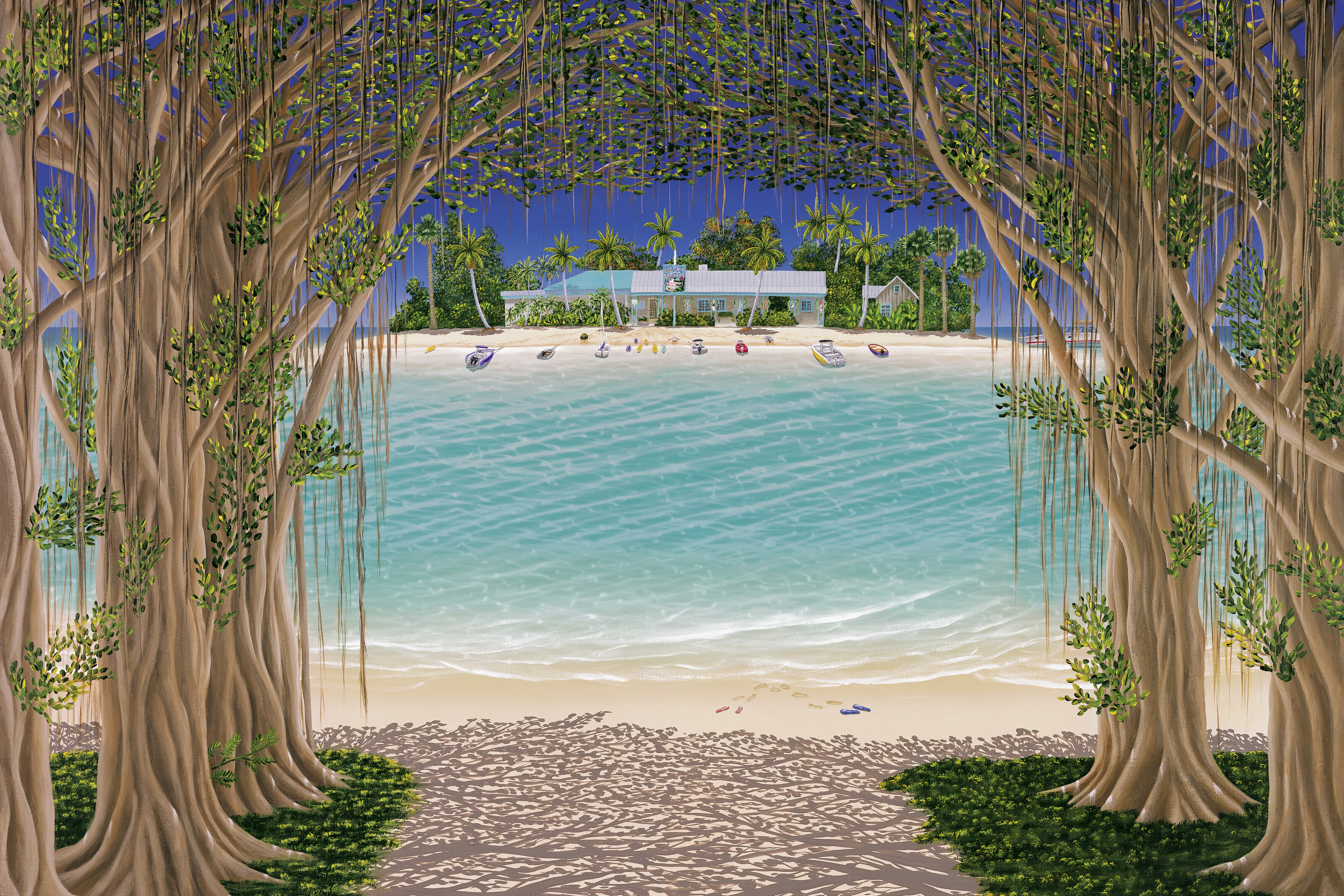 Going Native Mural - Murals Your Way