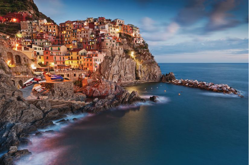 Mediterranean Town Wall Mural - Murals Your Way