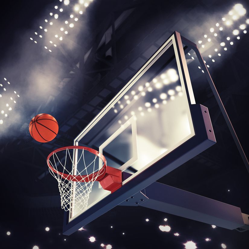 Basketball Score Mural - Murals Your Way