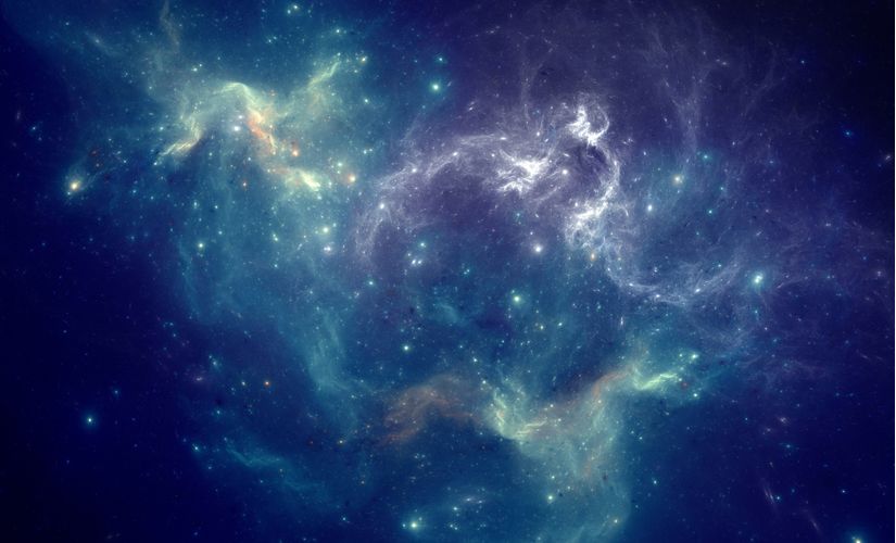 Space Swirl Wall Mural - Murals Your Way