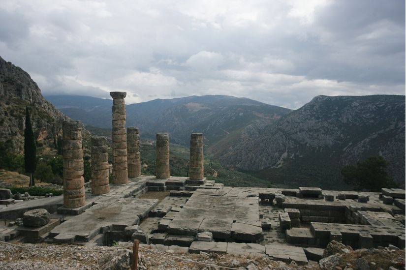 Delphi, Greece Mural By Antonio Lorenzo - Murals Your Way