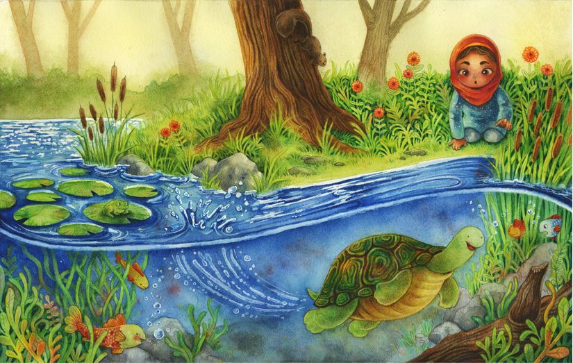 The River Wall Mural - Murals Your Way