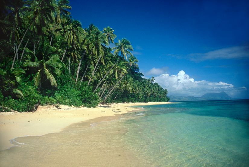 Sandy Beach, Kadavu Island Mural Wallpaper - Murals Your Way