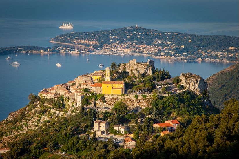 Eze France View Mural - Brian Jannsen - Murals Your Way