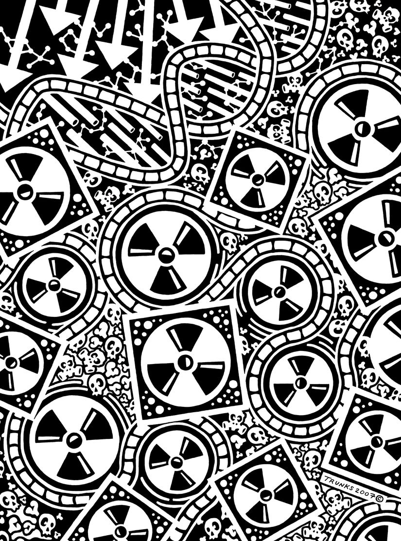 Toxic Rewind Mural - Chuck Trunks - Murals Your Way