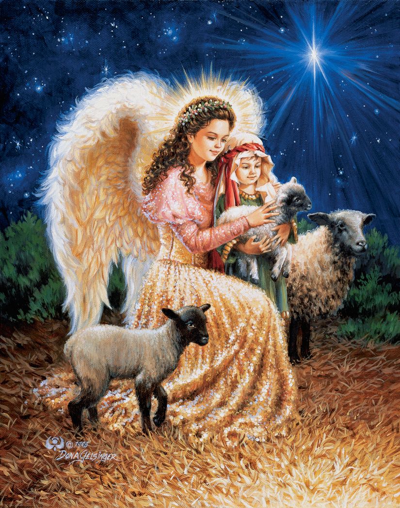 Gentle Shepard Mural - Dona Gelsinger - Murals Your Way