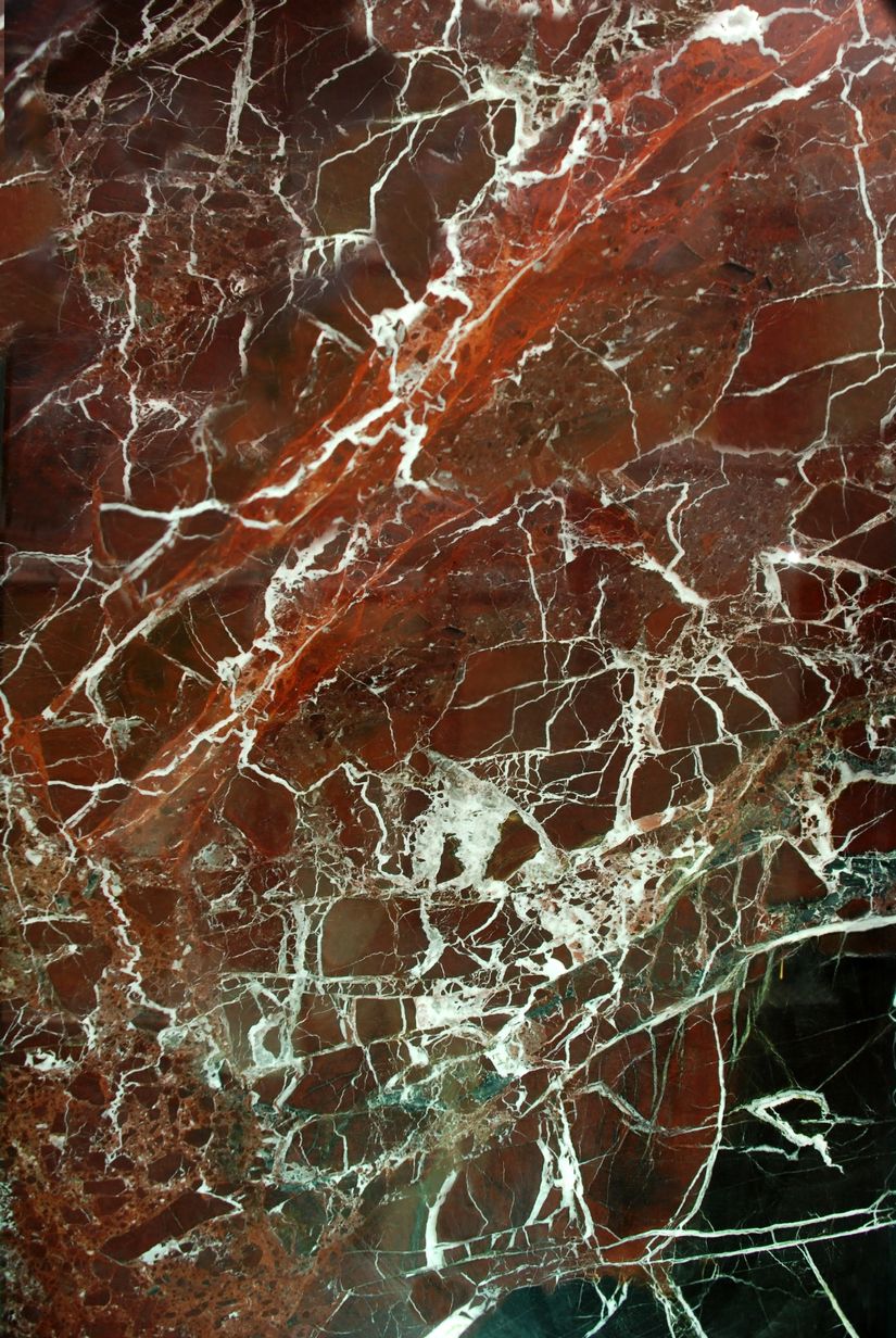 Red Brown Marble Texture