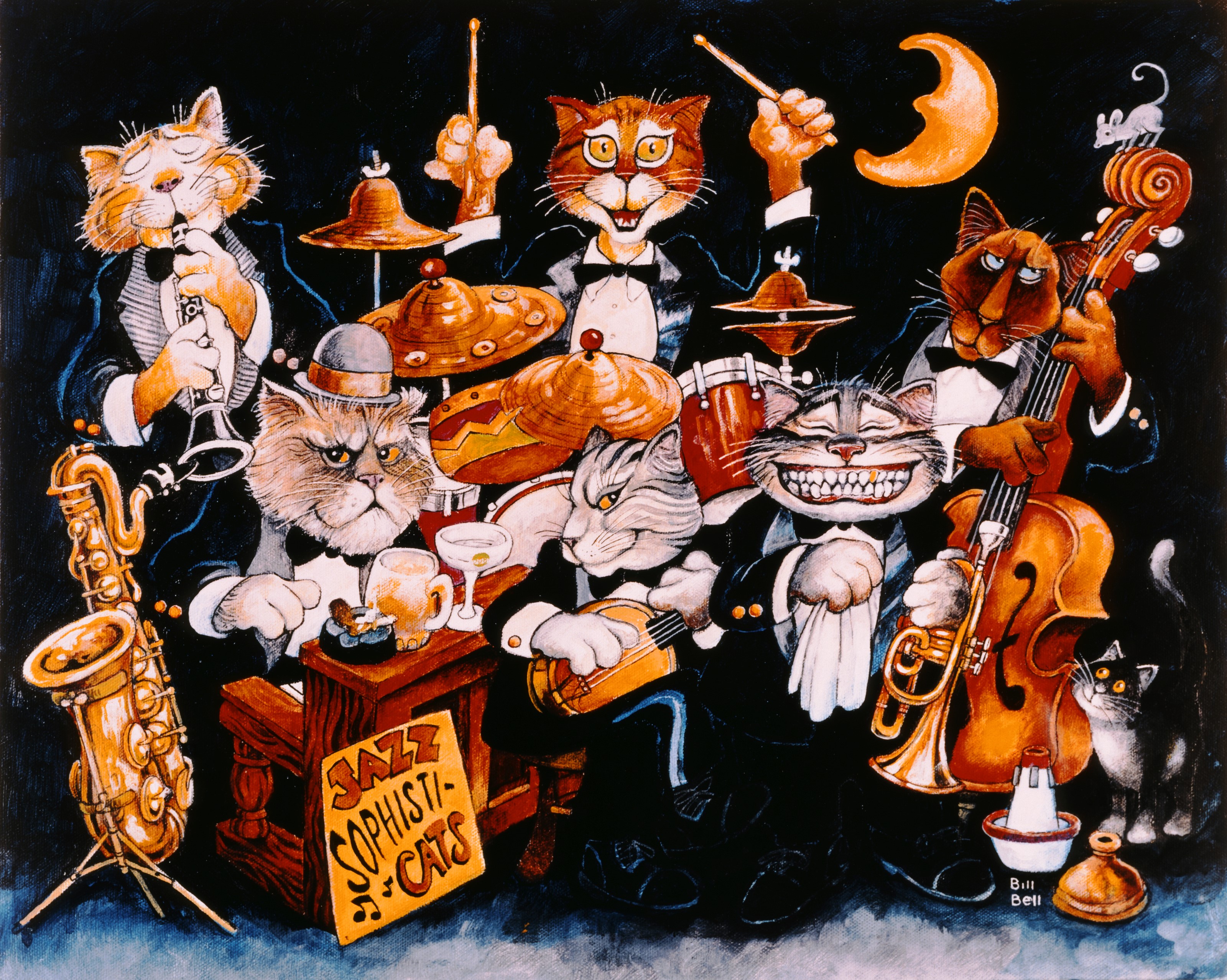 Jazz Sophisticats Wall Mural - Murals Your Way