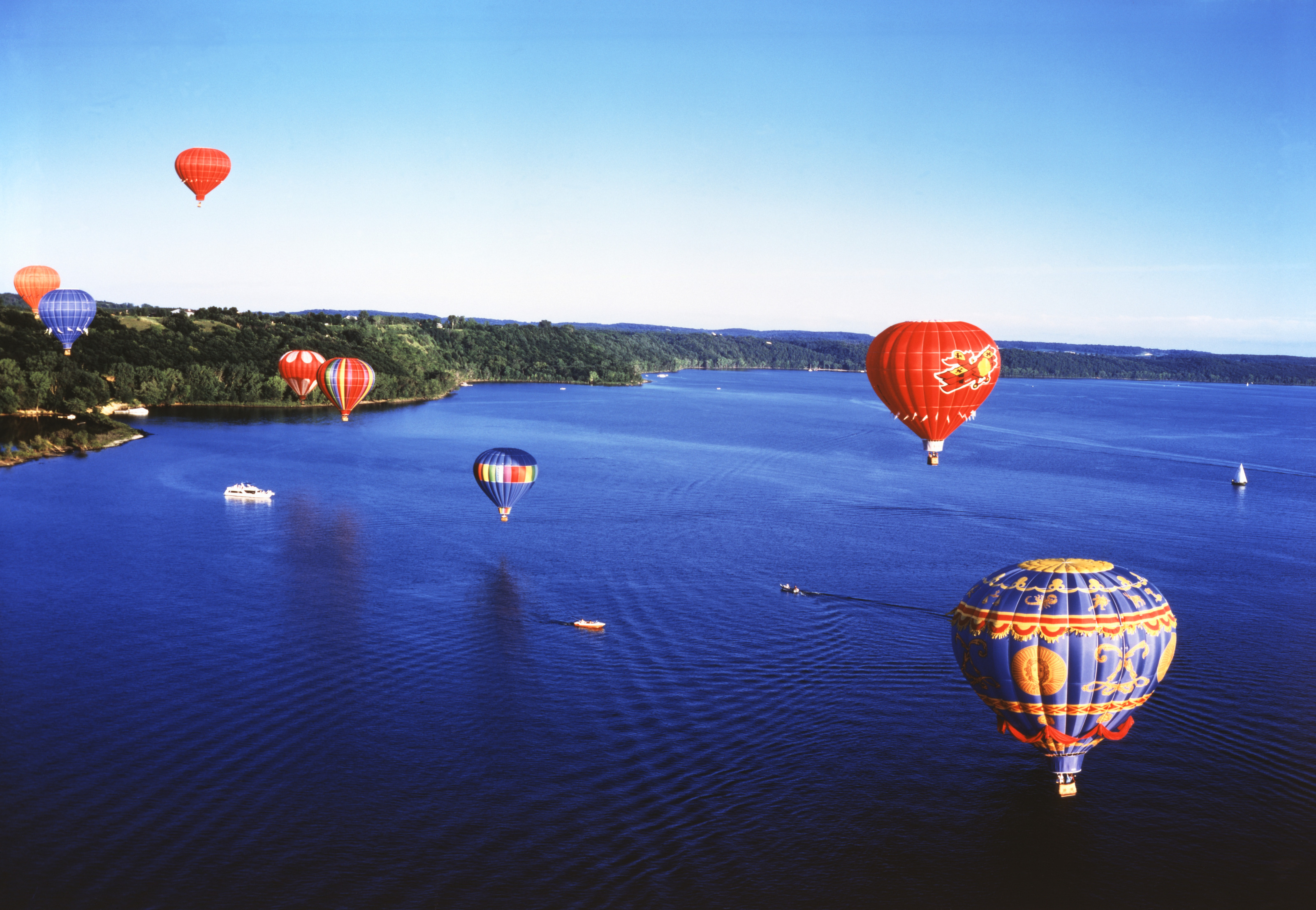 Balloons In Flight Mural - Environmental Graphics - Murals Your Way