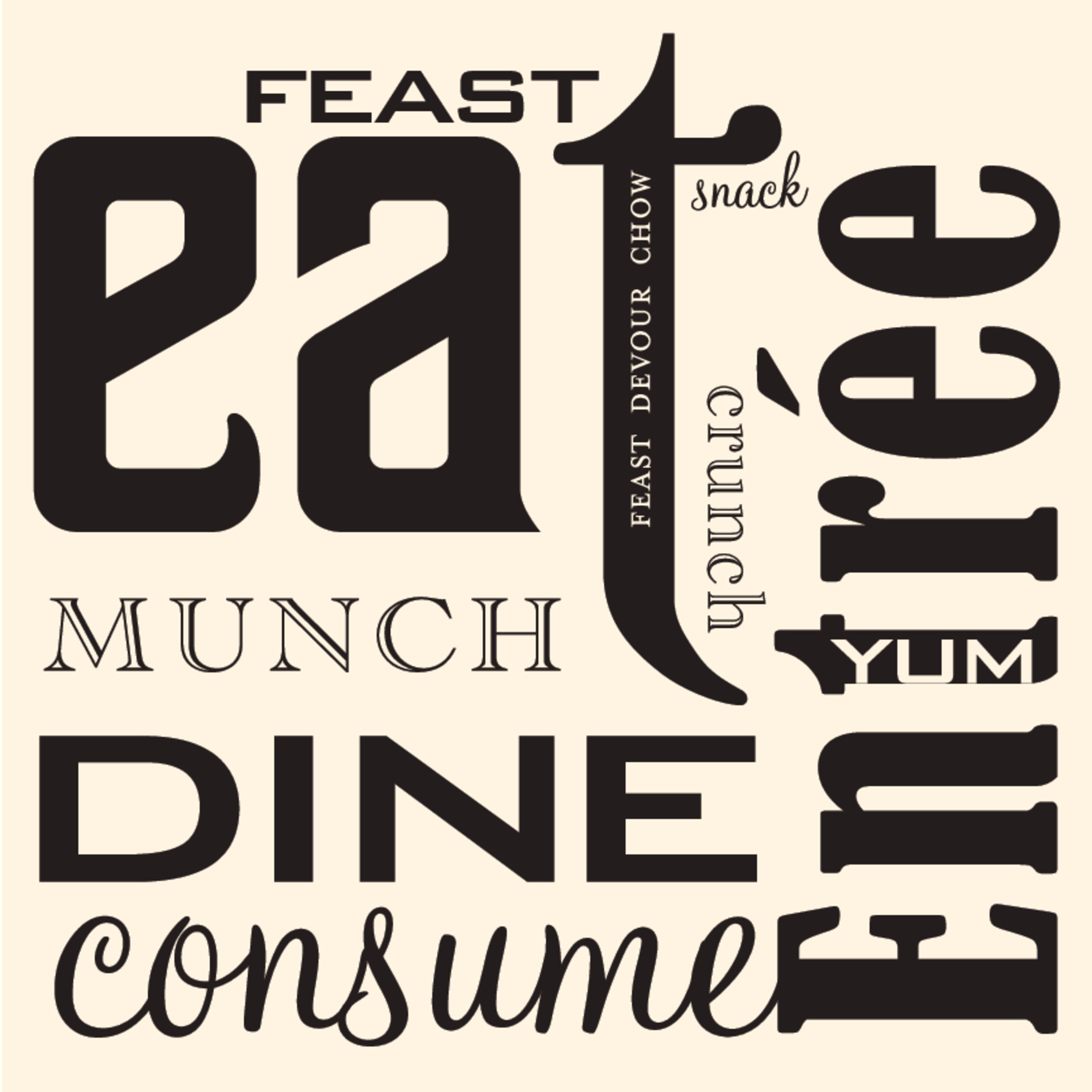 Feast Mural By Simon & Kabuki - Murals Your Way