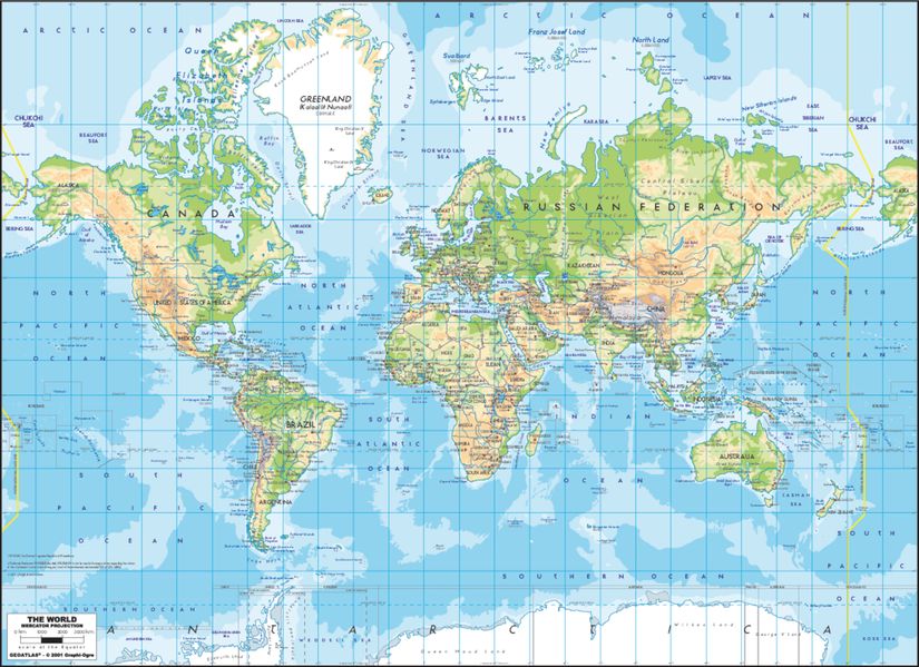 EG World Map 2 Mural Wallpaper - Murals Your Way EG World Map 2 Mural Wallpaper - Murals Your Way