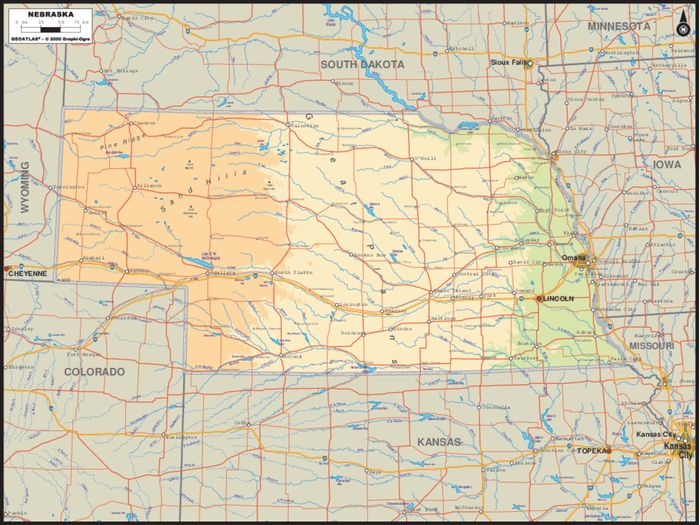 Nebraska Map With Time Zones Nebraska At A Glance | VisitNebraska.com