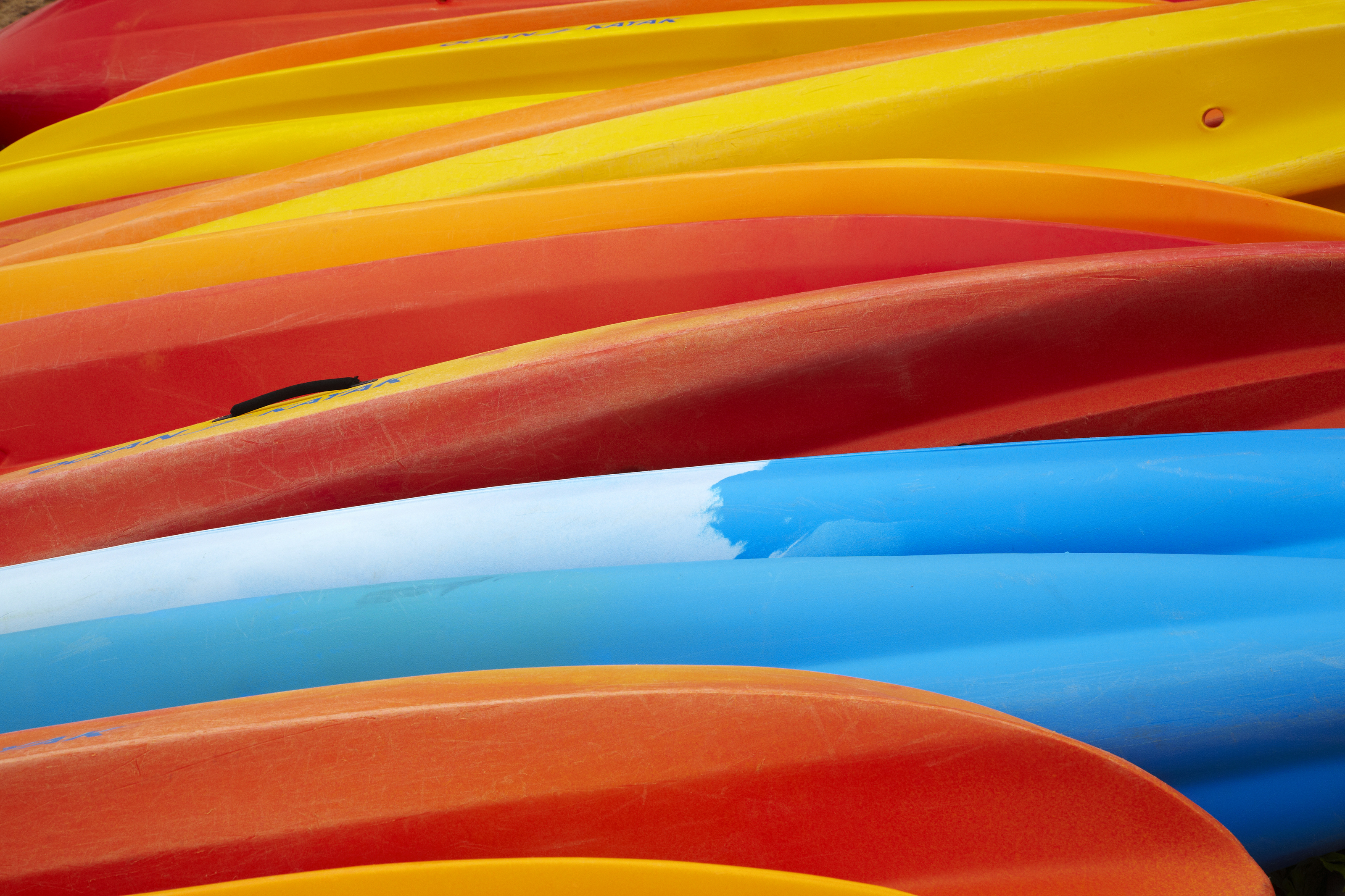 Kayaks Mural Wallpaper - Murals Your Way