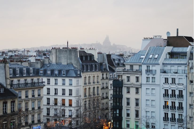 Roofs Of Paris Mural - Murals Your Way