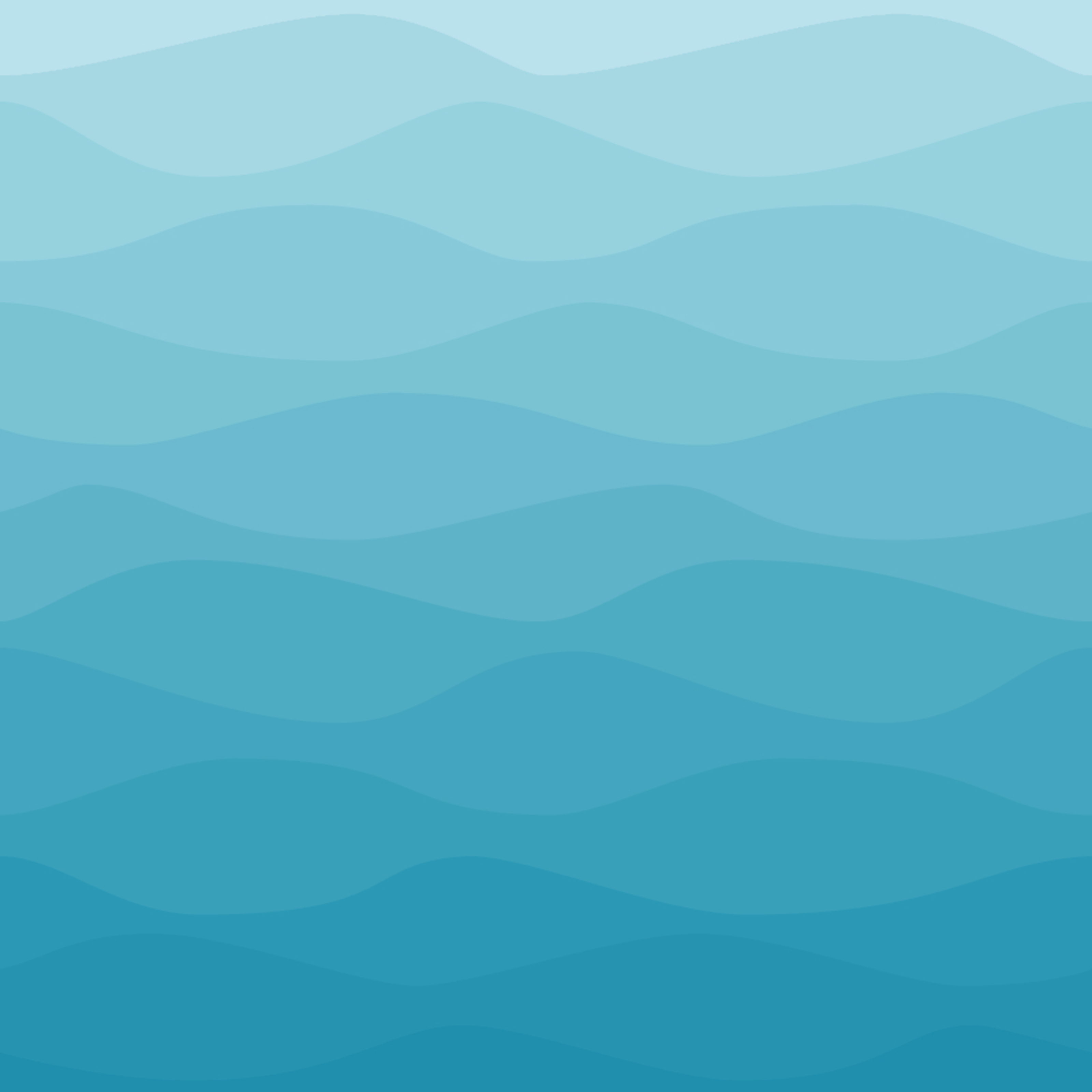 Ombre Wave Pattern Mural - Murals Your Way