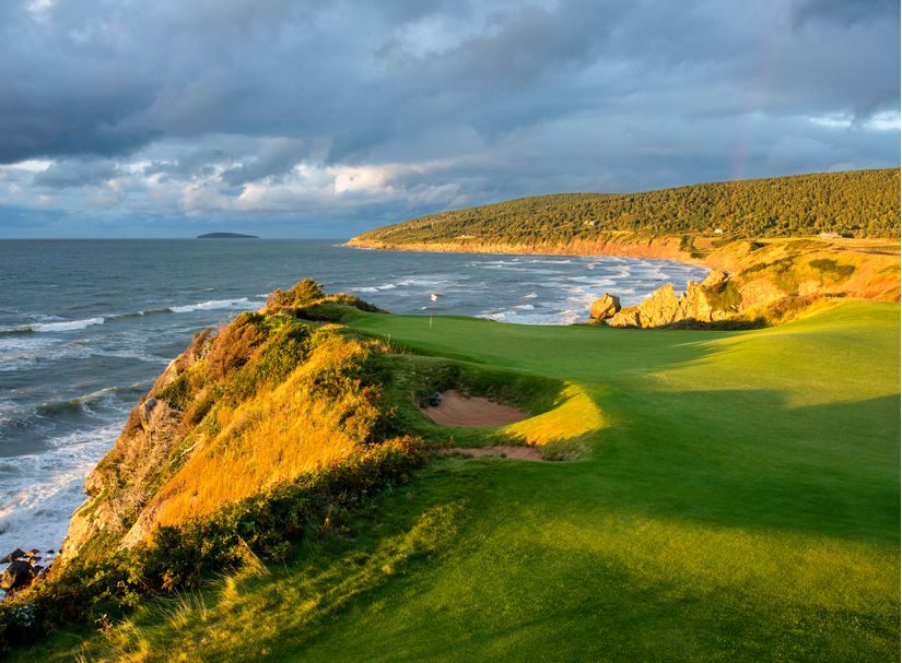 16th Hole Cabot Cliffs Wall Mural | Golf Wall Mural - Murals Your Way