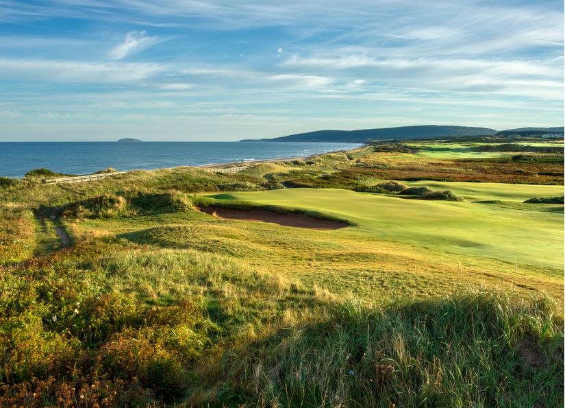 7th Hole At Cabot Cliffs Wall Mural | Golf Wallpaper - Murals Your Way