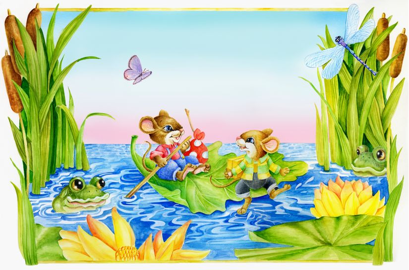 Crossing The Pond Mural - Janet Skiles - Murals Your Way