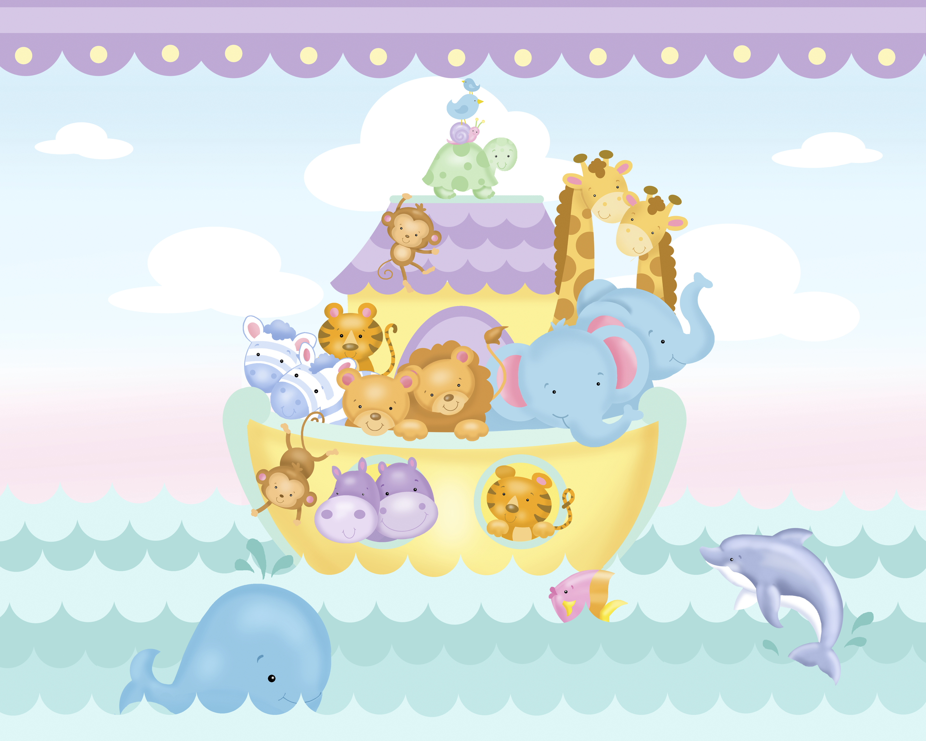 Noah Wall Mural - Murals Your Way