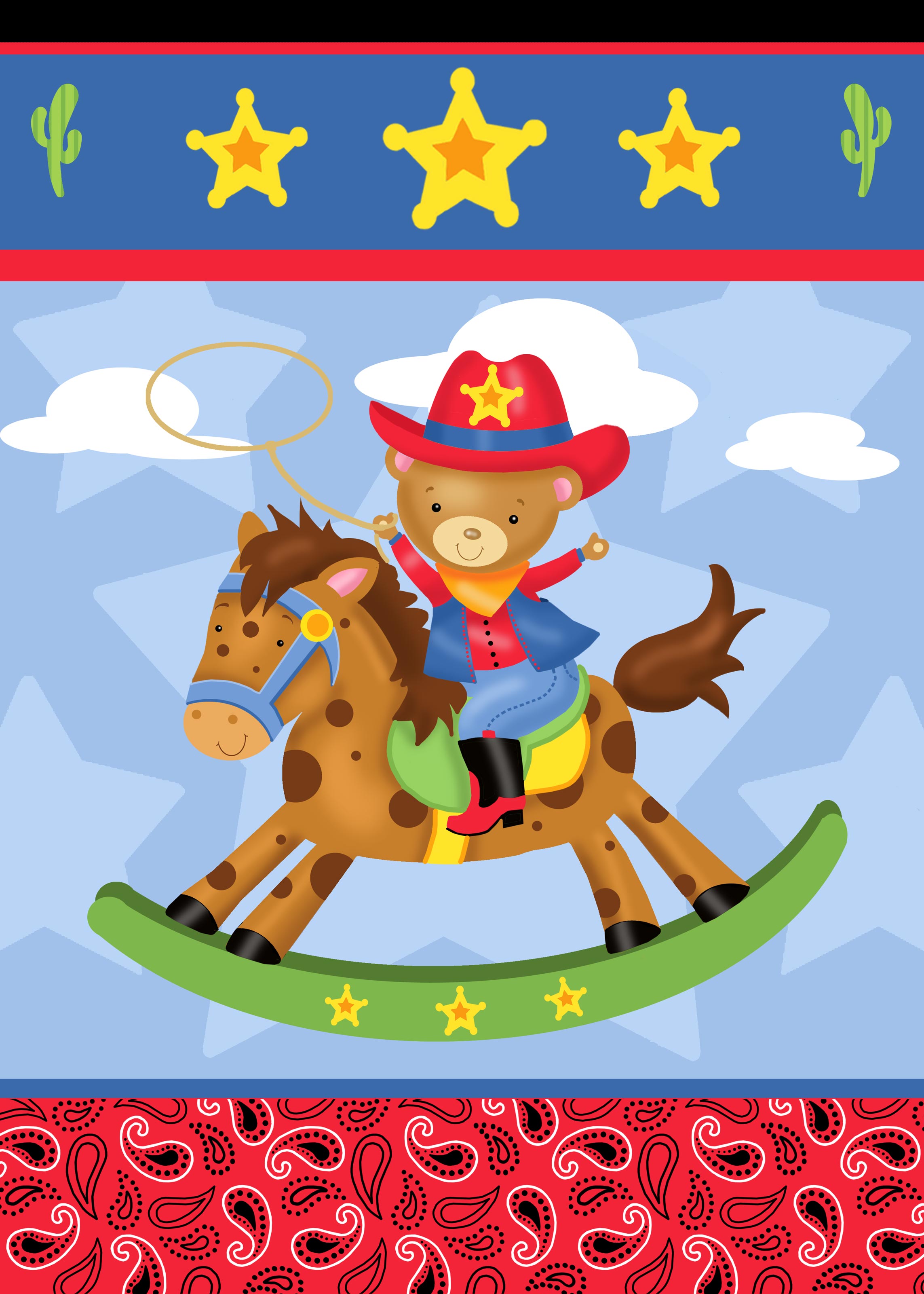 Cowboy Mural Wallpaper - Murals Your Way