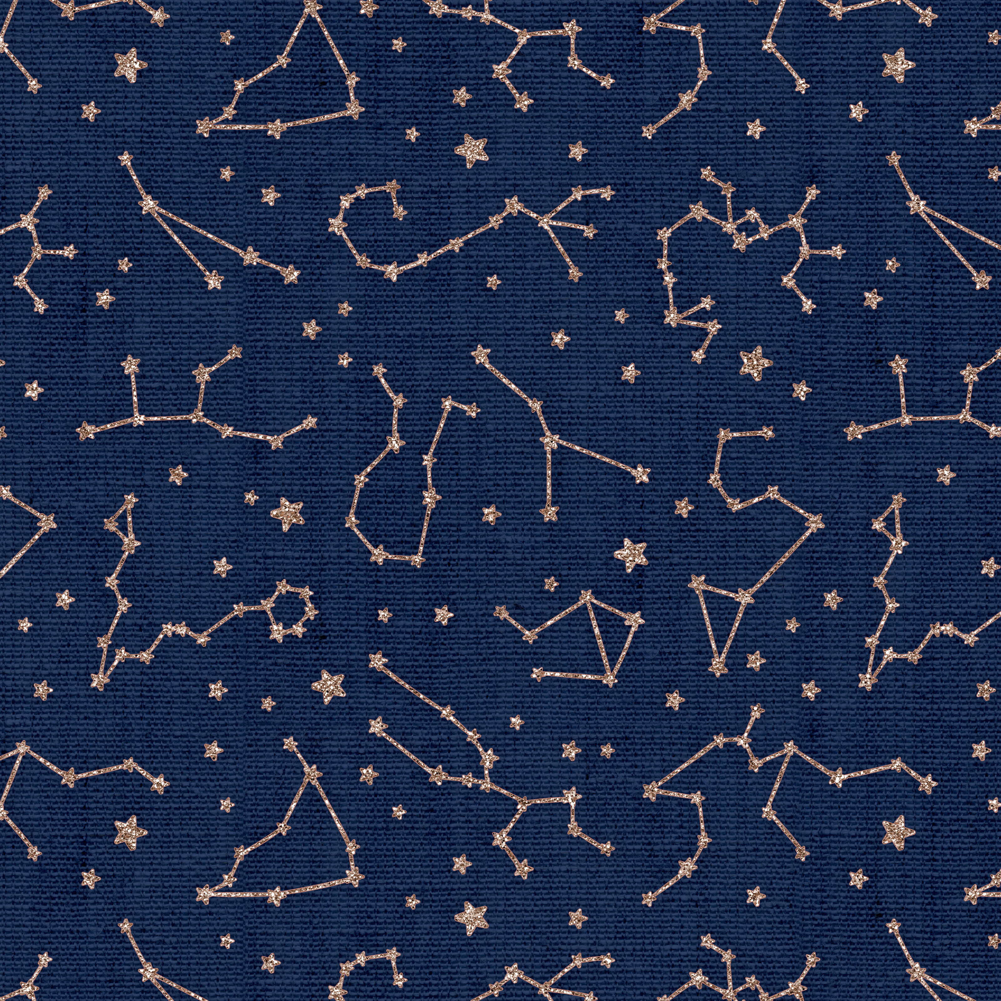 Star Gazer Mural (Blue) - Kate Ward Thacker - Murals Your Way
