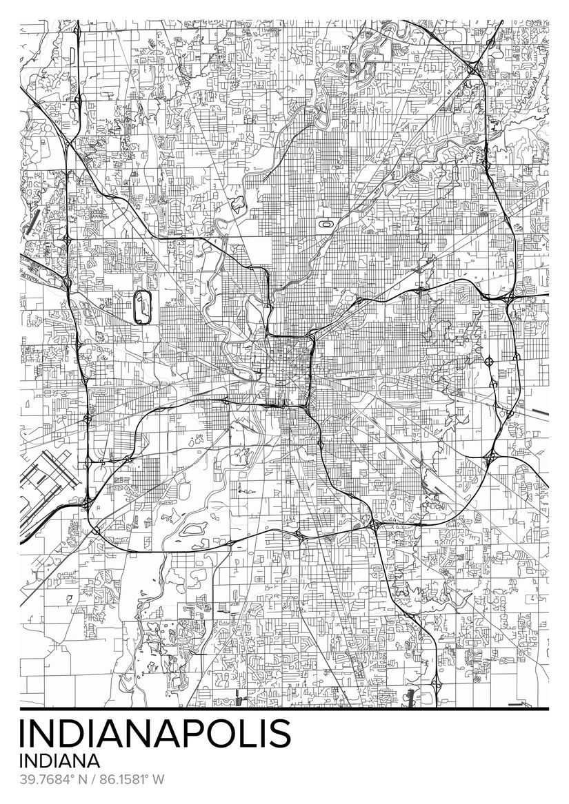 Map Of Indianapolis Indiana Indianapolis Map Indianapolis, Indiana,