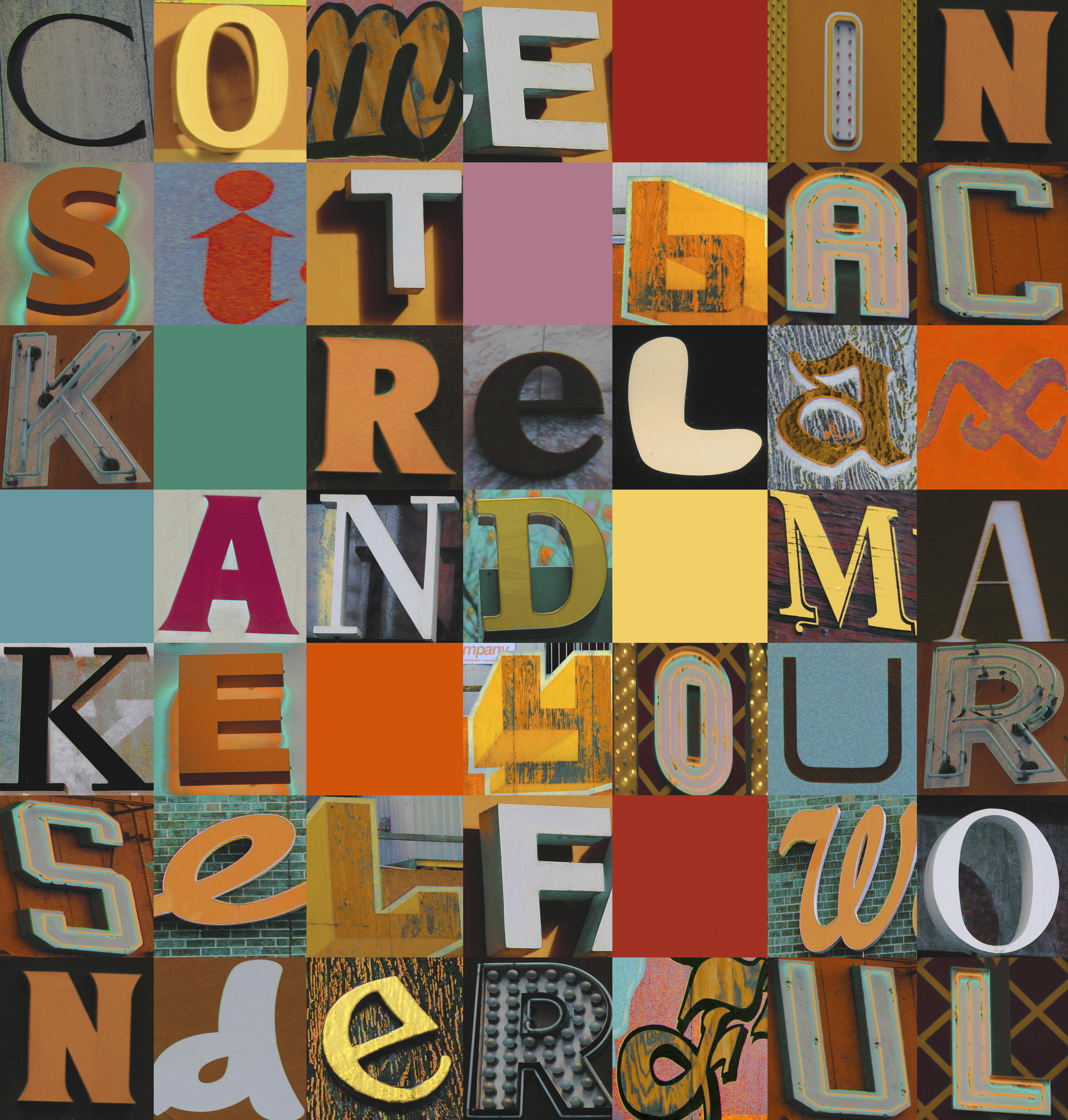 Come In Sit Back Mural - Matthew Lew - Murals Your Way