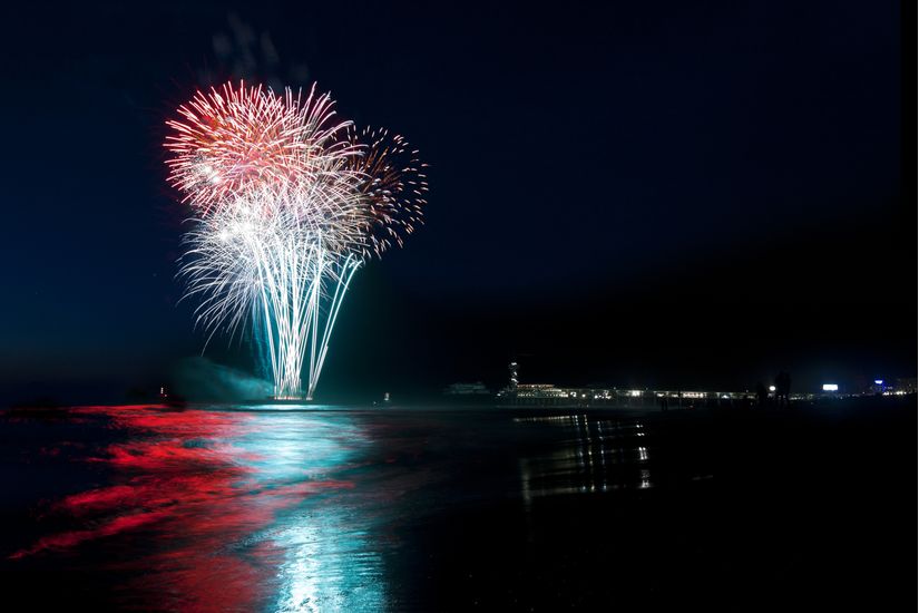 Fireworks On Display Wall Mural - Murals Your Way