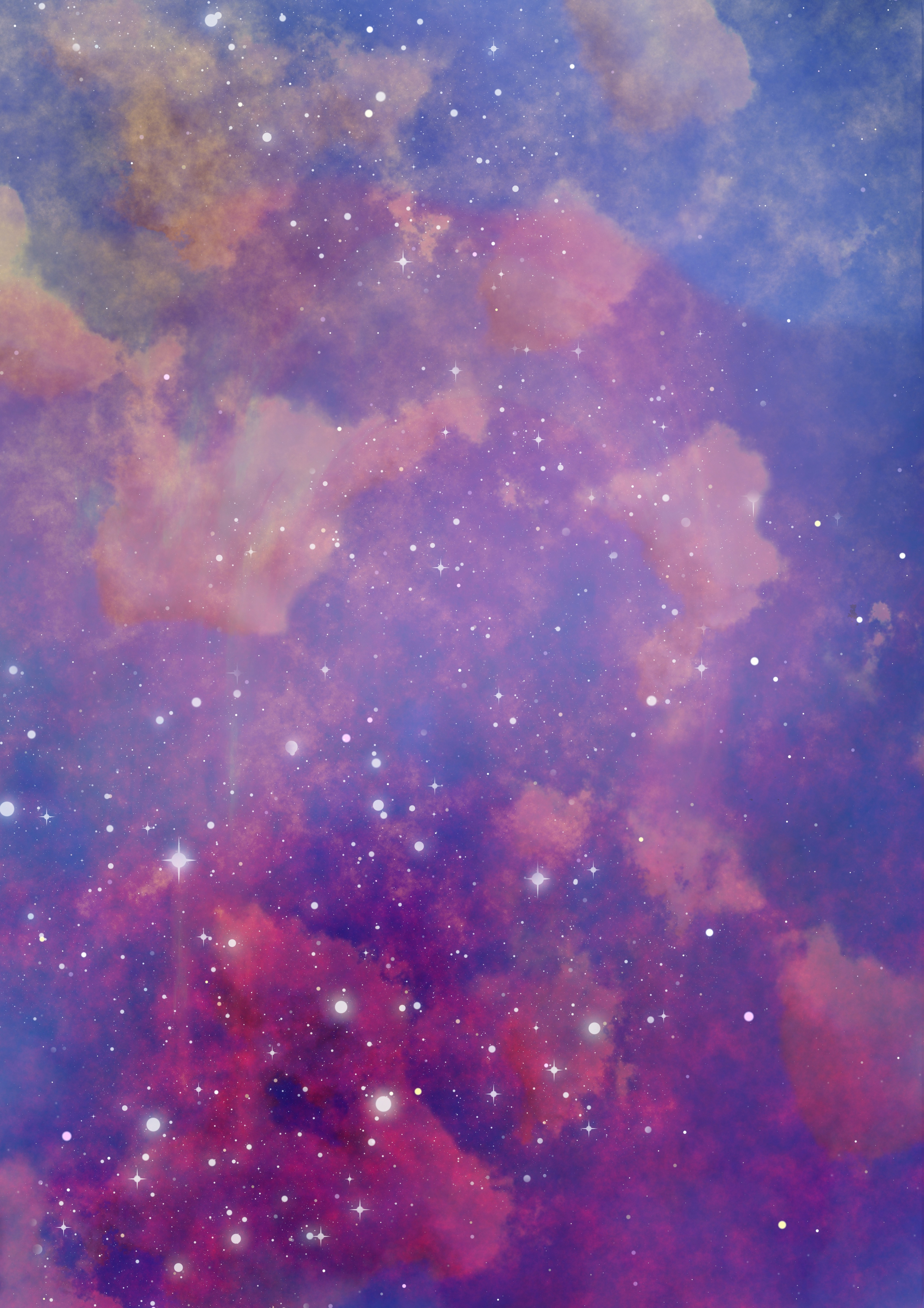 Pastel Nebula Wallpaper