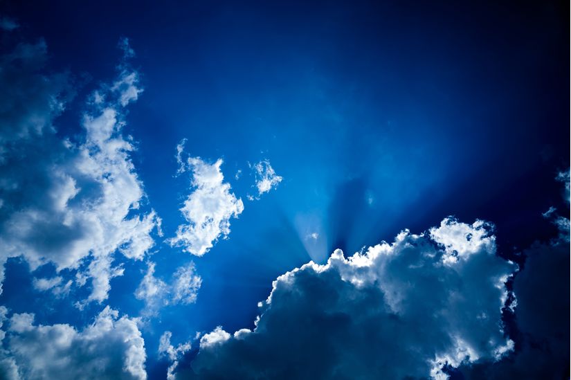 Hidden Sun Overhead Wall Mural - Murals Your Way