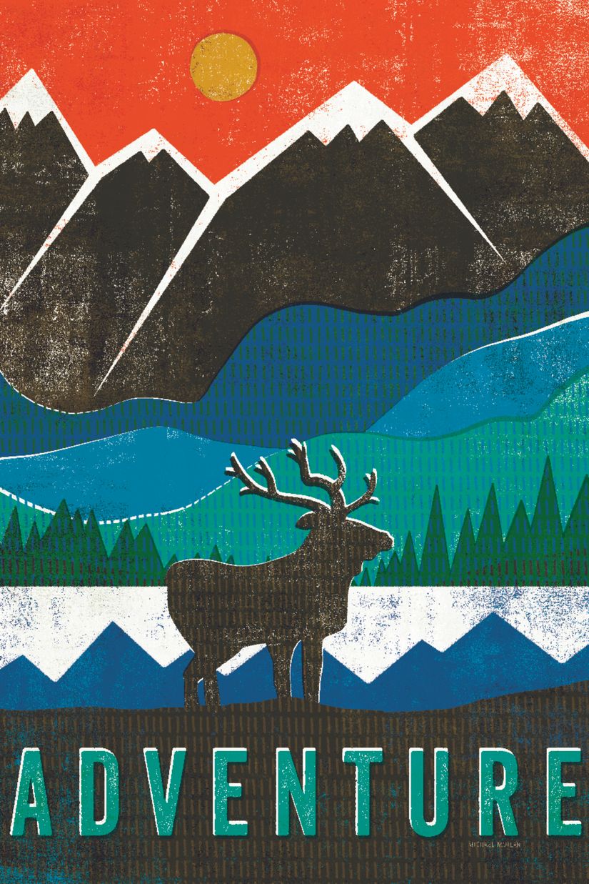 Big Sky Adventure Wall Mural - Murals Your Way