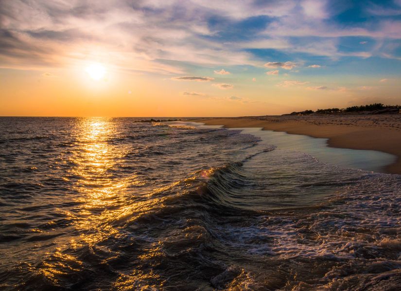 Sunset Over Cape May Wall Mural - Murals Your Way